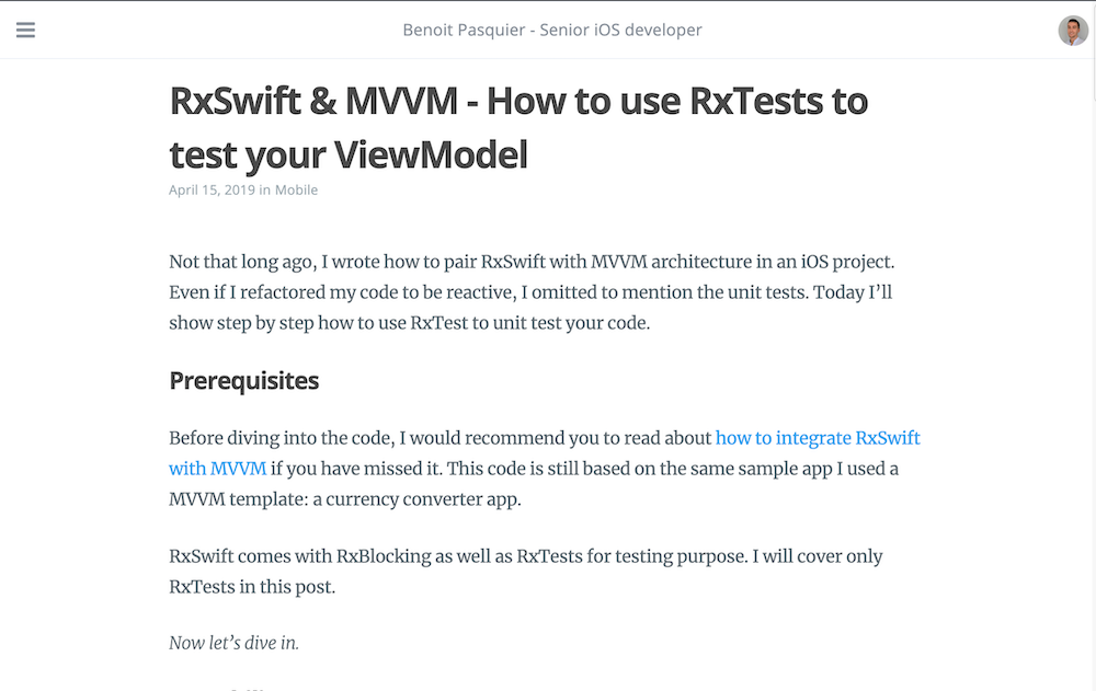 Rxswift And Mvvm How To Use Rxtests To Test Your Viewmodel
